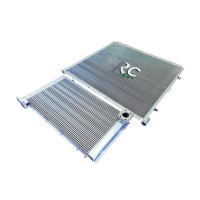 Conjunto de Radiadores Óleo e Ar - Ingersoll Compressor XF / SSR 200 ...